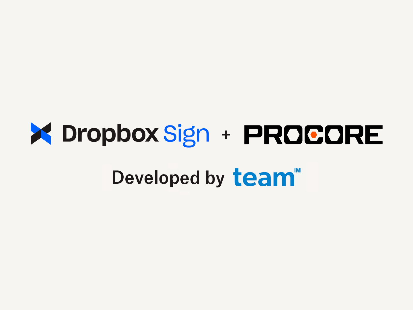 Dropbox Sign for Procore Integration | Team IM - Dropbox